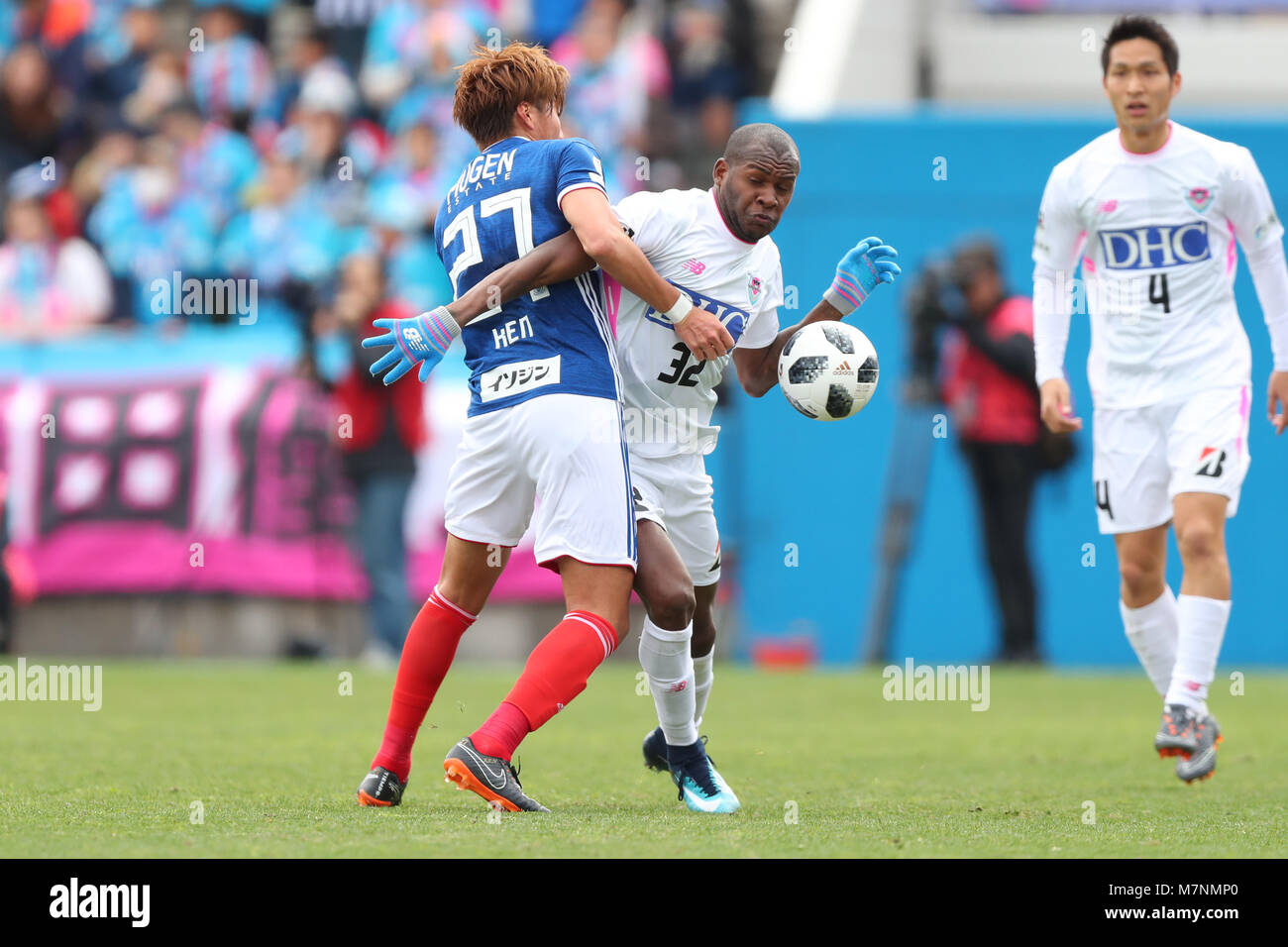 NHK Spring Mitsuzawa Football Stadium, Kanagawa, Japan. 10th Mar, 2018 ...