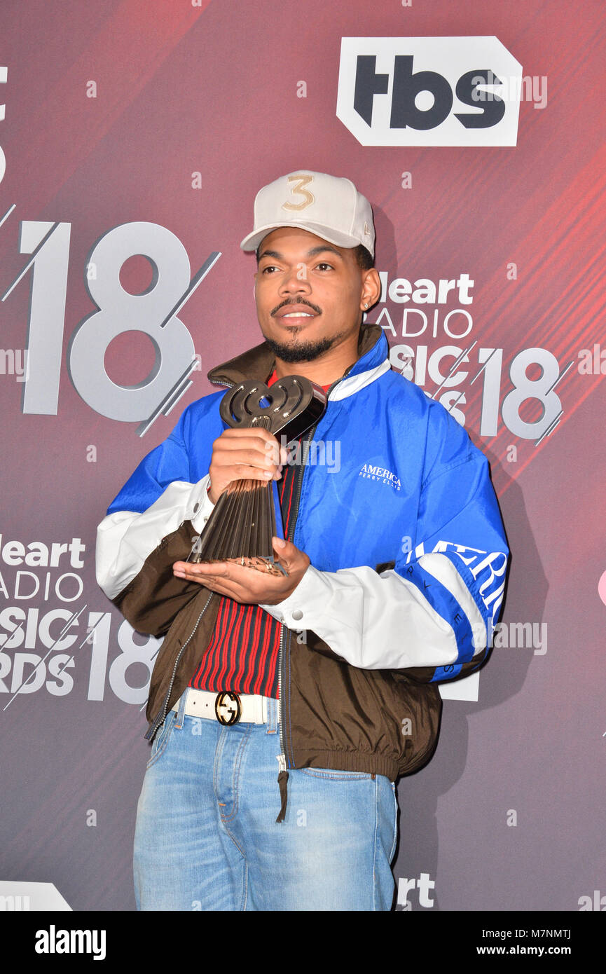 Los Angeles, USA. 11th Mar, 2018.Chance The Rapper at the 2018 ...