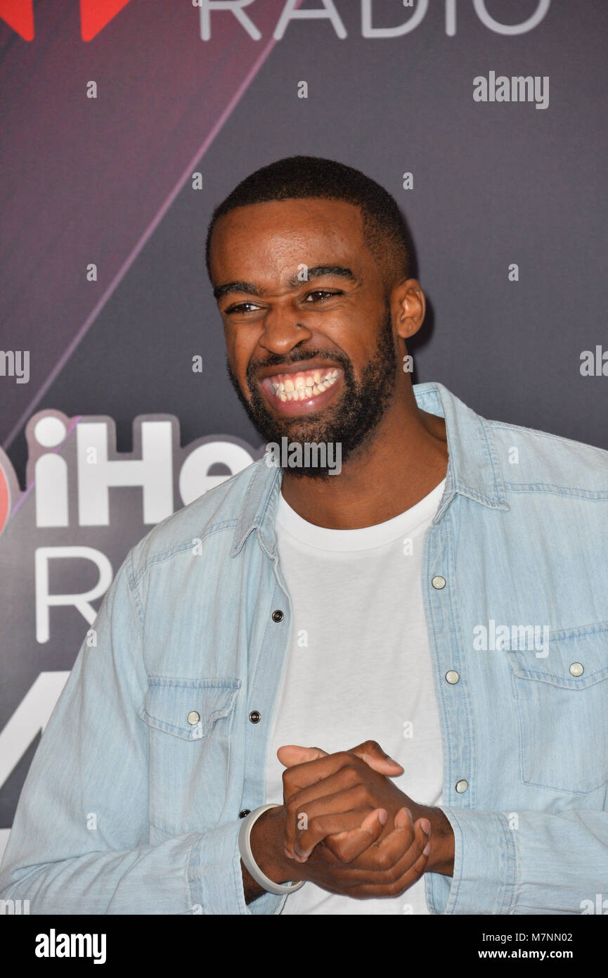 Los Angeles, USA. 11th Mar, 2018.Landon Moss at the 2018 iHeartRadio ...