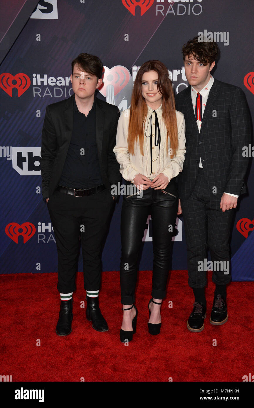 Los Angeles, USA. 11th Mar, 2018.Echosmith - Sydney Sierota, Noah ...