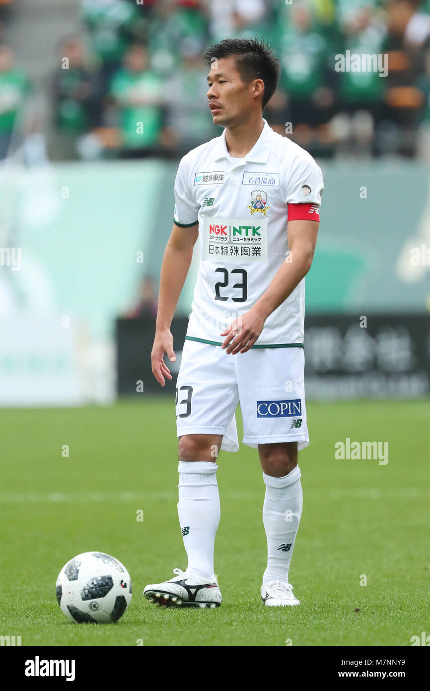 Fukuda Denshi Arena, Chiba, Japan. 11th Mar, 2018. Yuto Ono (FC Gifu), MARCH 11, 2018 - Football ...