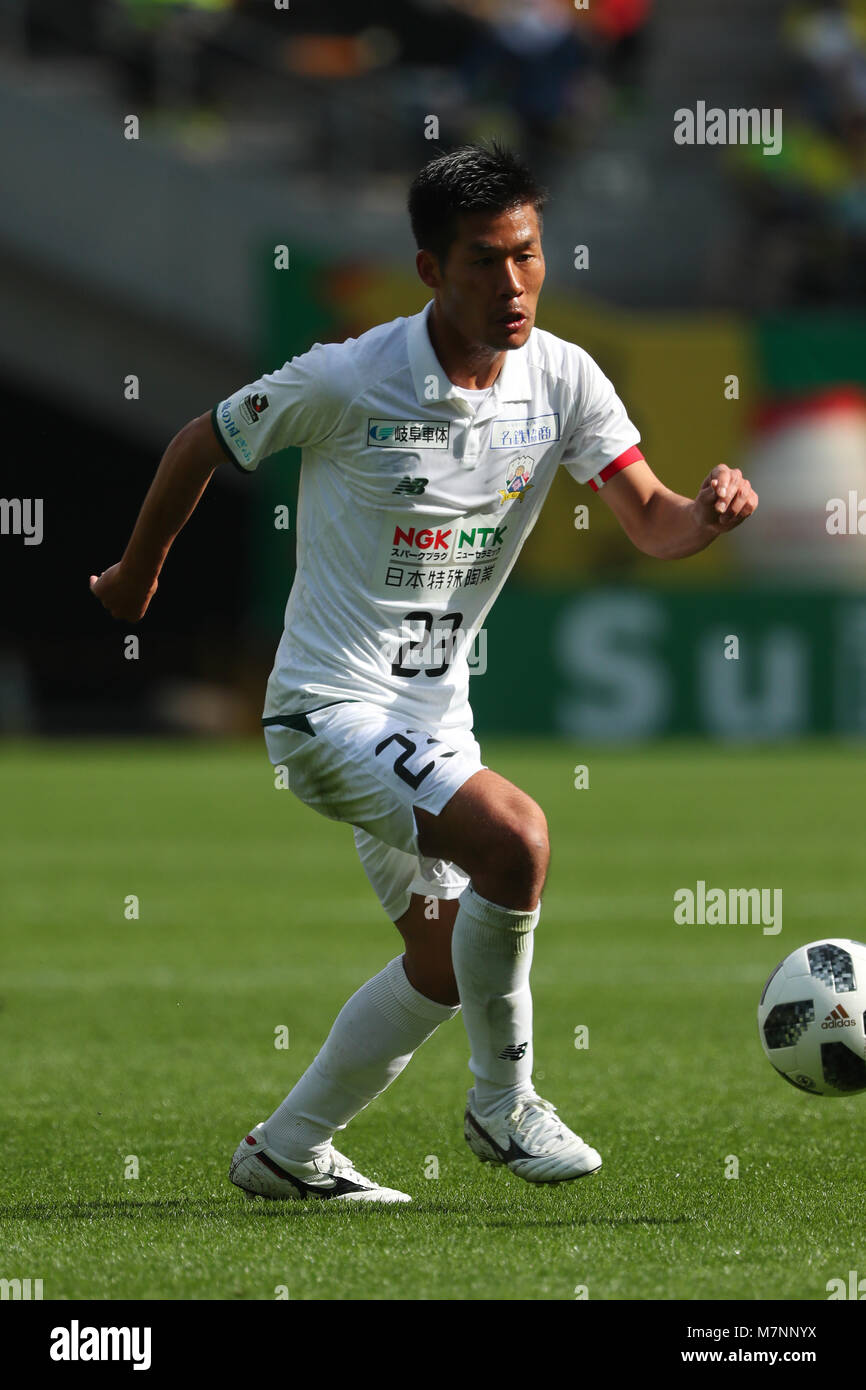 Fukuda Denshi Arena, Chiba, Japan. 11th Mar, 2018. Yuto Ono (FC Gifu), MARCH 11, 2018 - Football ...