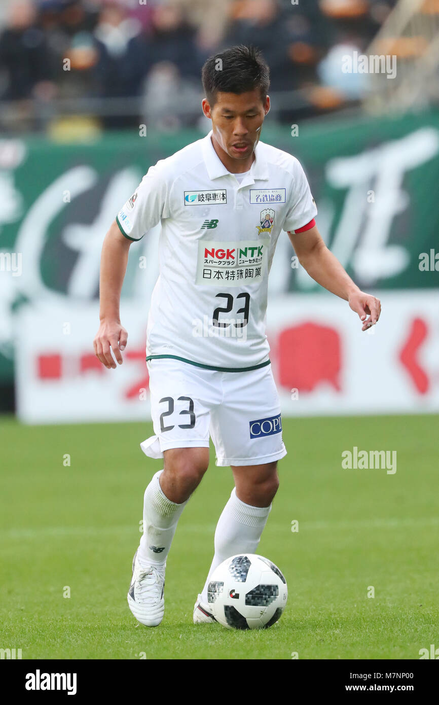 Fukuda Denshi Arena, Chiba, Japan. 11th Mar, 2018. Yuto Ono (FC Gifu), MARCH 11, 2018 - Football ...