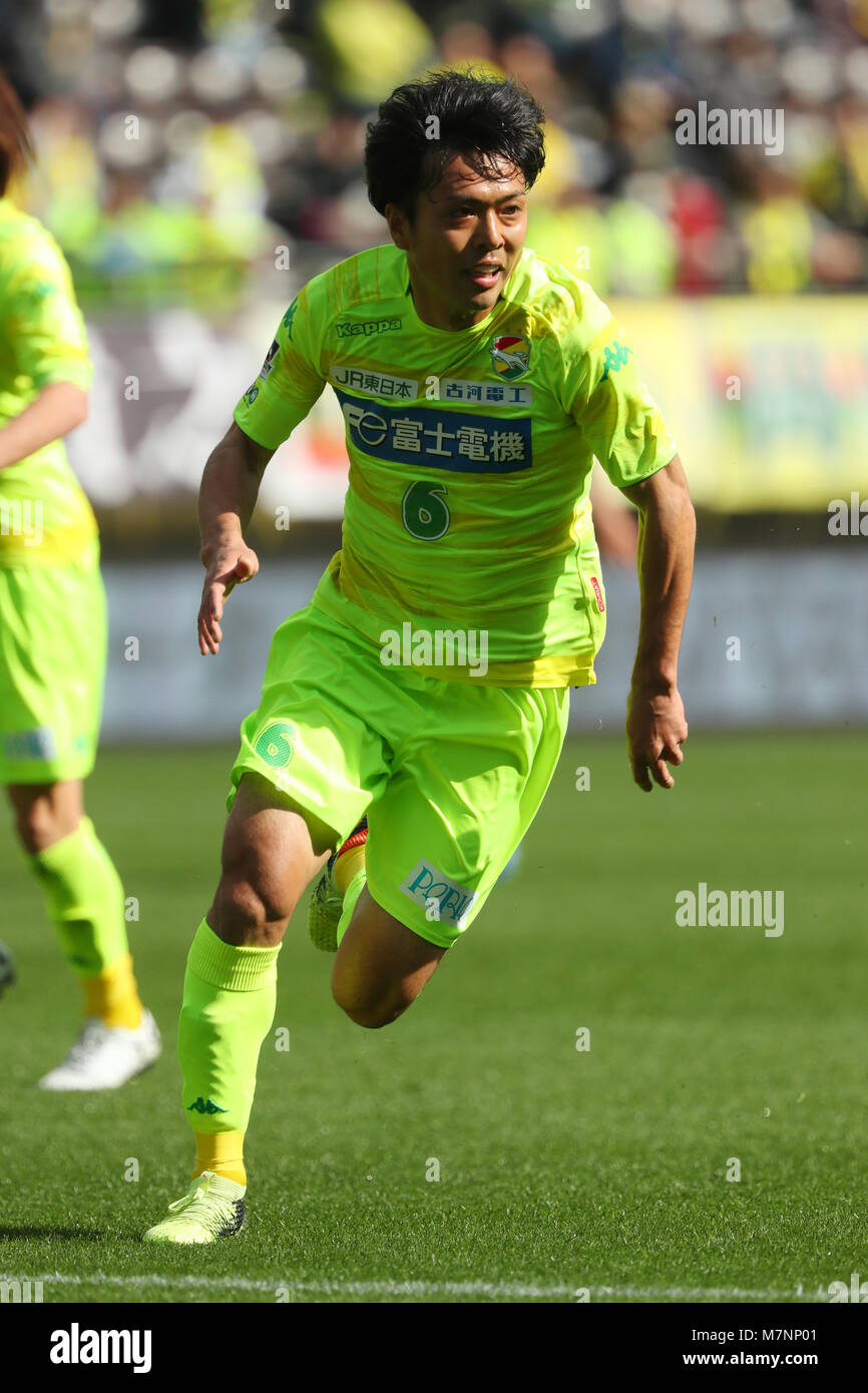 Fukuda Denshi Arena, Chiba, Japan. 11th Mar, 2018. Masaki Yamamoto (JEF), MARCH 11, 2018 ...