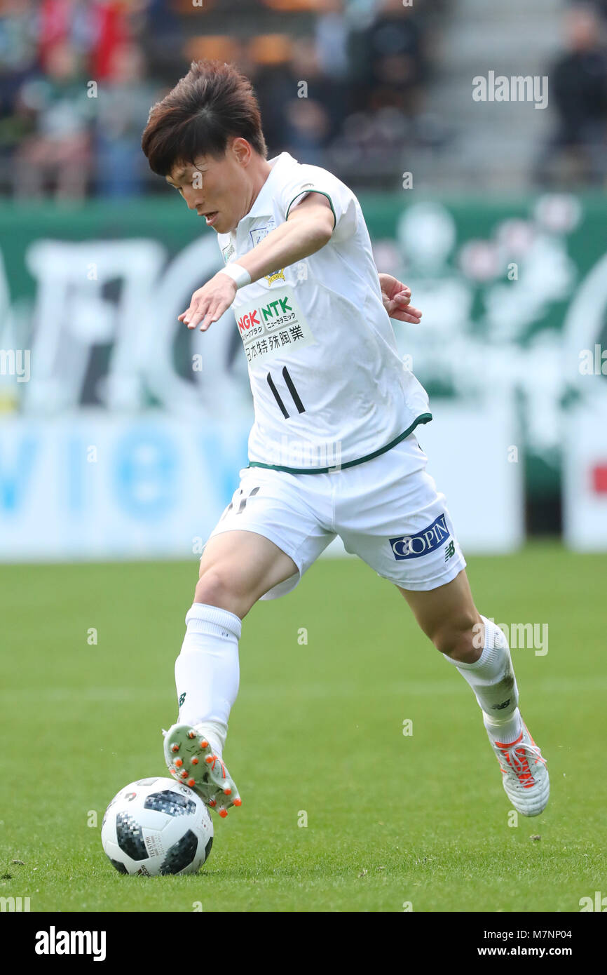 Fukuda Denshi Arena, Chiba, Japan. 11th Mar, 2018. Kyogo Furuhashi (FC Gifu), MARCH 11, 2018 ...