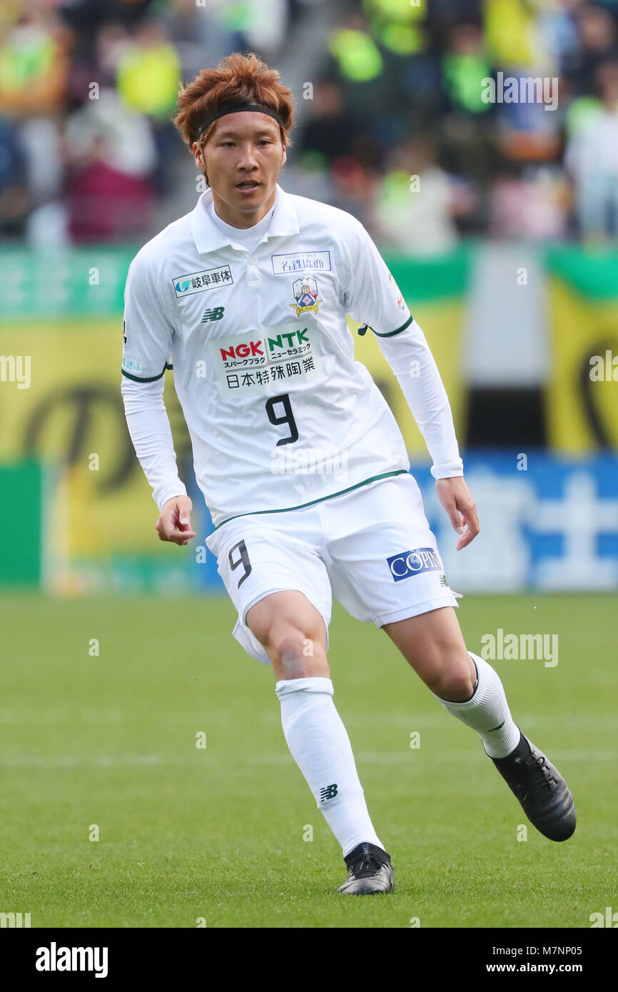 Fukuda Denshi Arena, Chiba, Japan. 11th Mar, 2018. Yuya Yamagishi (FC Gifu), MARCH 11, 2018 ...