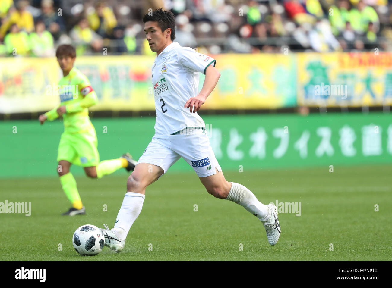 Fukuda Denshi Arena, Chiba, Japan. 11th Mar, 2018. Masanori Abe (FC Gifu), MARCH 11, 2018 ...