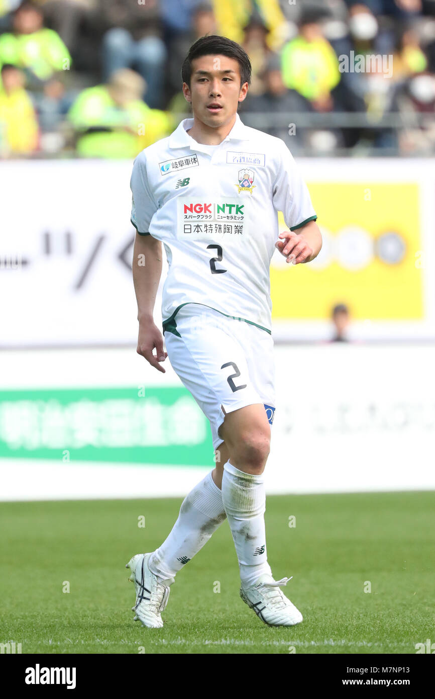 Fukuda Denshi Arena, Chiba, Japan. 11th Mar, 2018. Masanori Abe (FC Gifu), MARCH 11, 2018 ...