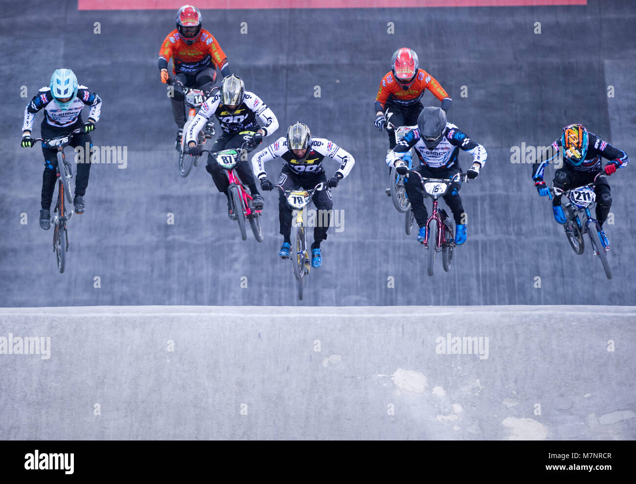 National indoor bmx centre manchester hi-res stock photography and ...