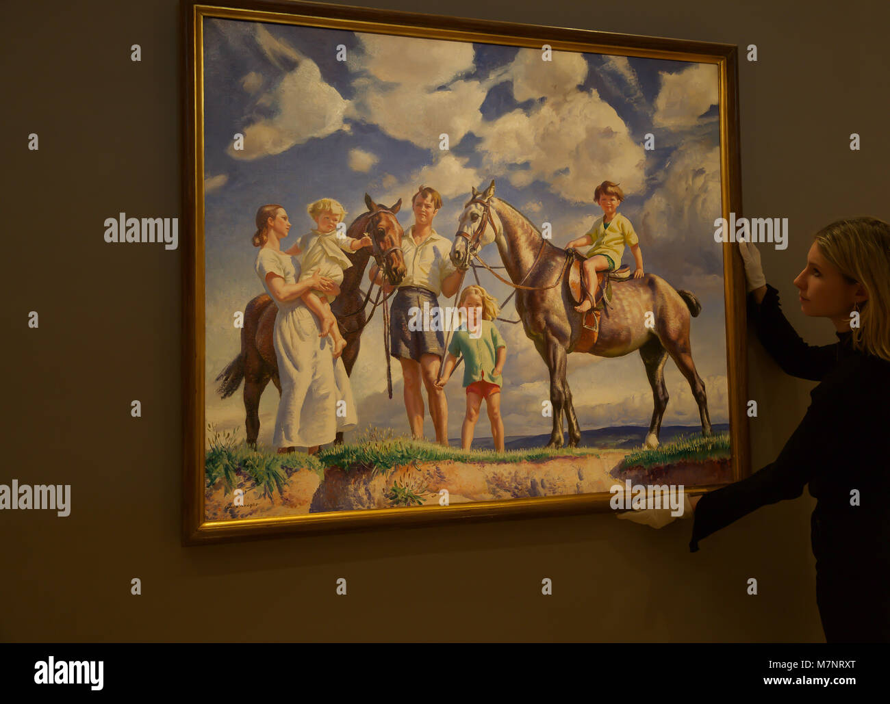 Laura knight art hi-res stock photography and images - Alamy