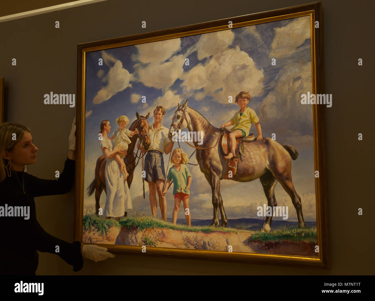Laura knight art hi-res stock photography and images - Alamy