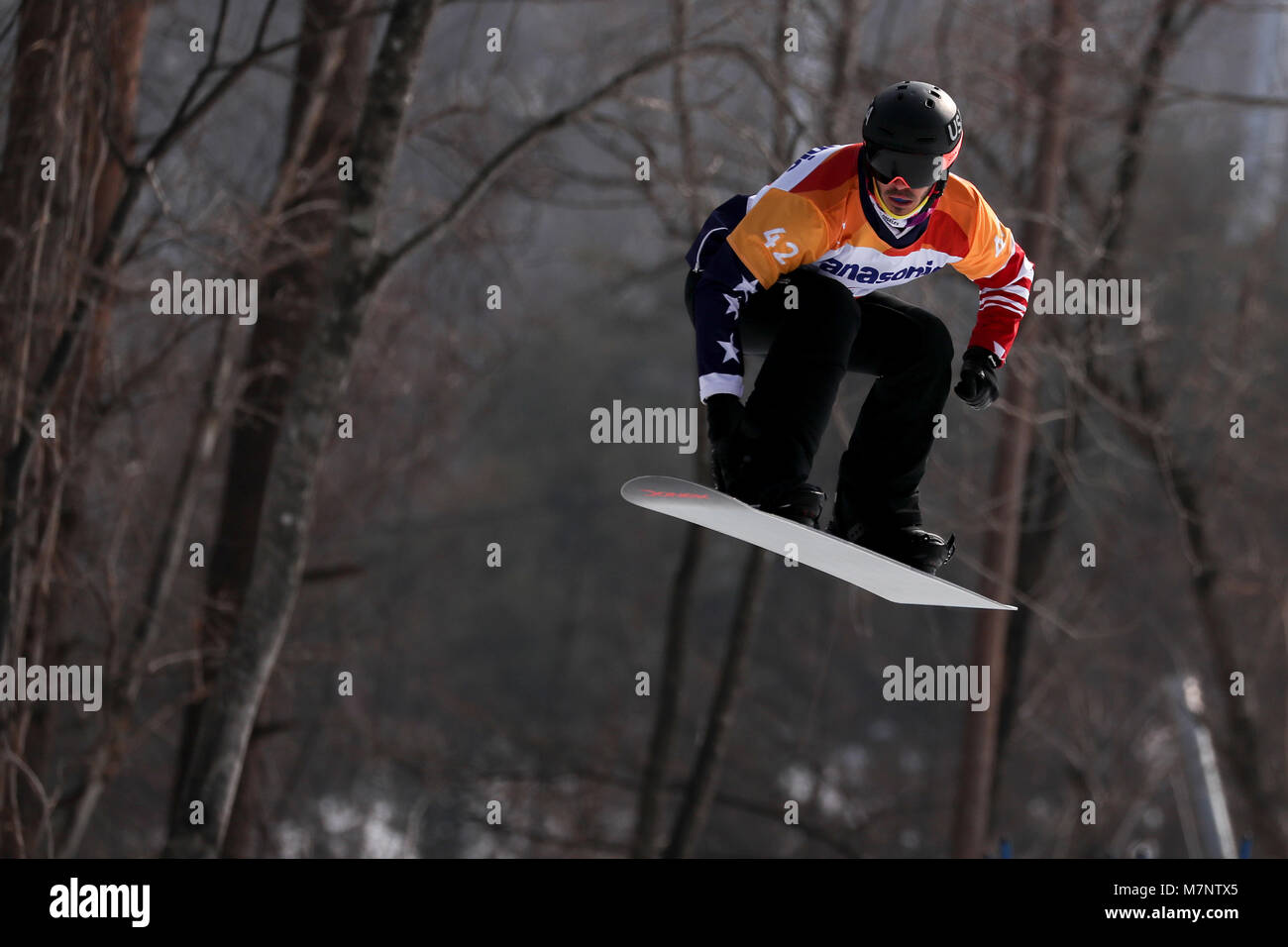 PyeongChang, South Korea. 12th Mar, 2018. Paralympics, Jeongseon Alpine ...