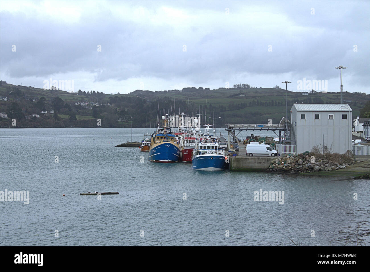 Union Hall, West Cork, Ireland. 12th March, 2018. The fishing fleet ...