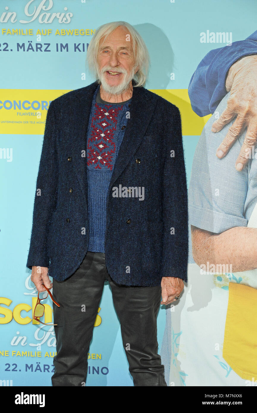 12 March 2018, Germany, Munich: The French actor Pierre Richard at the ...
