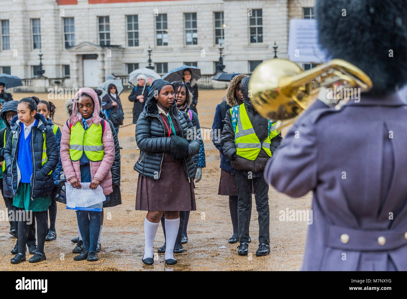 Haw band officer hi-res stock photography and images - Alamy