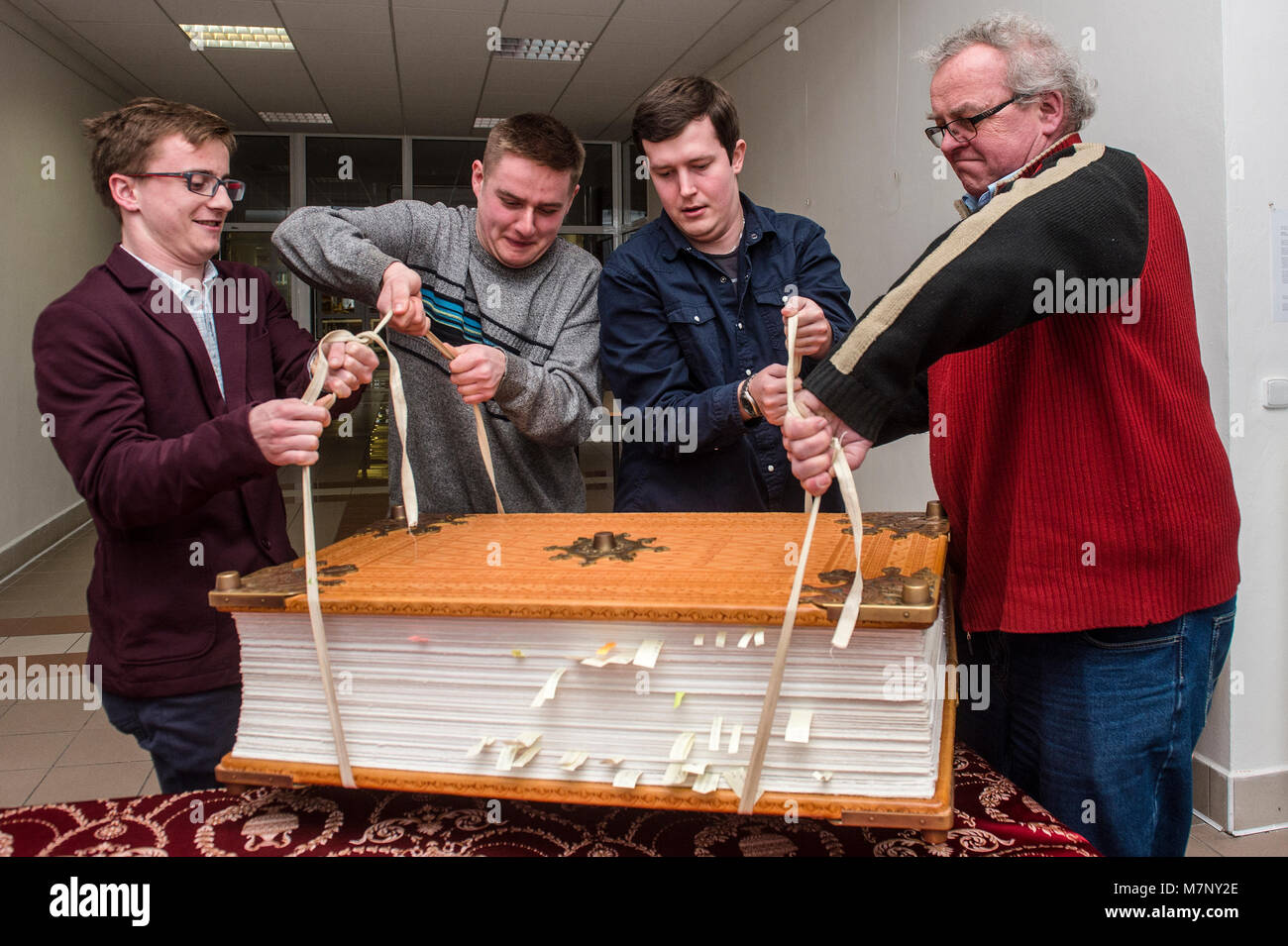 Codex gigas hi-res stock photography and images - Alamy