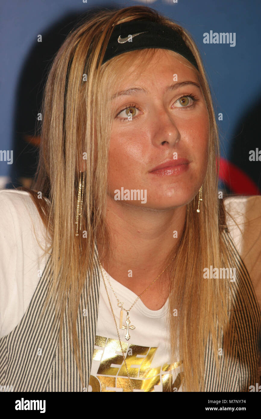 MARIA SHARPOVA 2006 Photo By John Barrett-PHOTOlink. Photo via Newscom ...