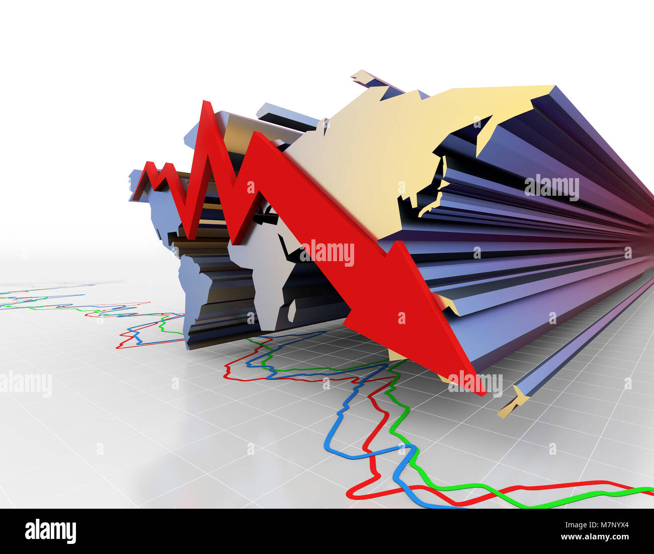 Finance world map hi-res stock photography and images - Alamy