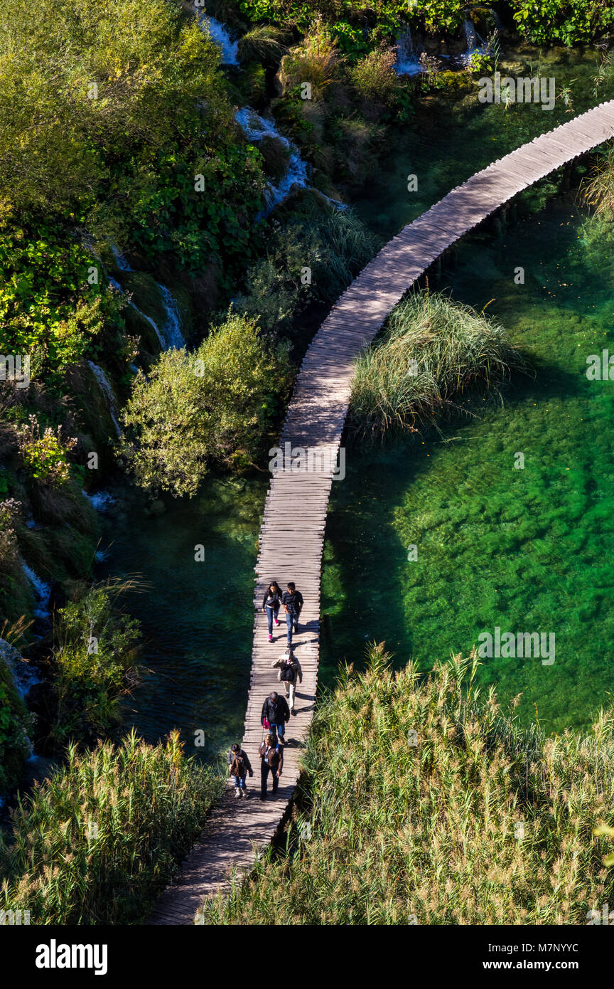 National park Plitvice Lakes in Autumn Stock Photo - Alamy