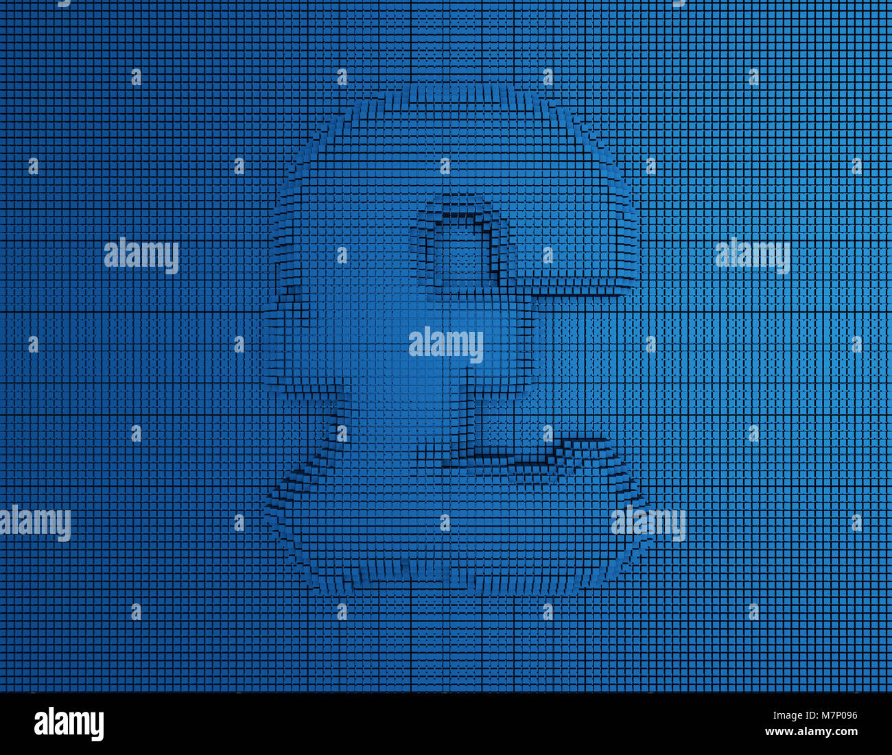 Future technology data, science and technology icon display Stock Photo ...