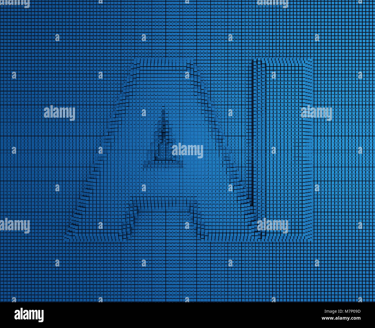 Future technology data, science and technology icon display Stock Photo ...