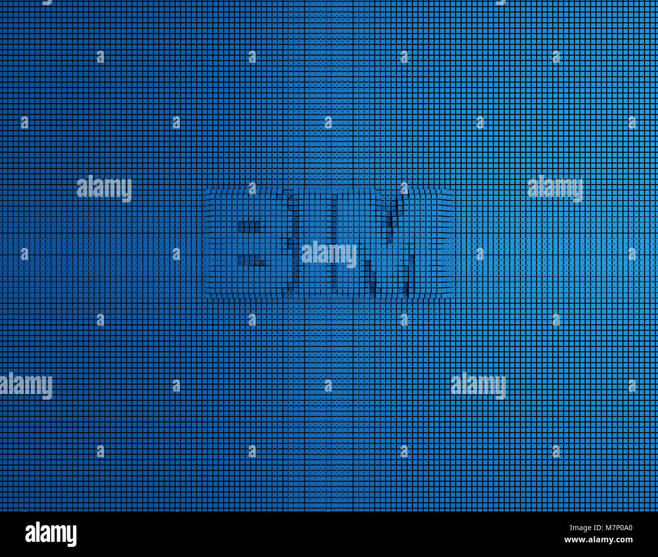 Future technology data, science and technology icon display Stock Photo ...