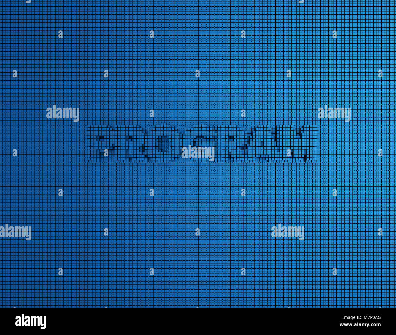 Future technology data, science and technology icon display Stock Photo ...