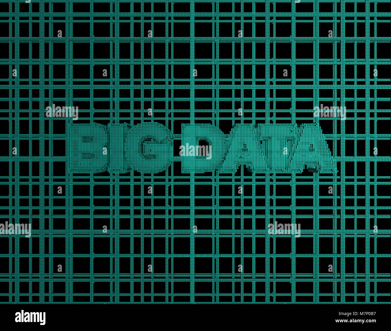 Future technology data, science and technology icon display Stock Photo ...