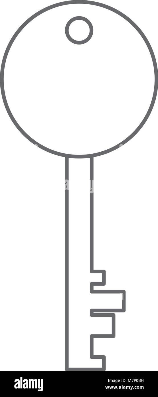 coin with key icon Stock Vector Image & Art - Alamy