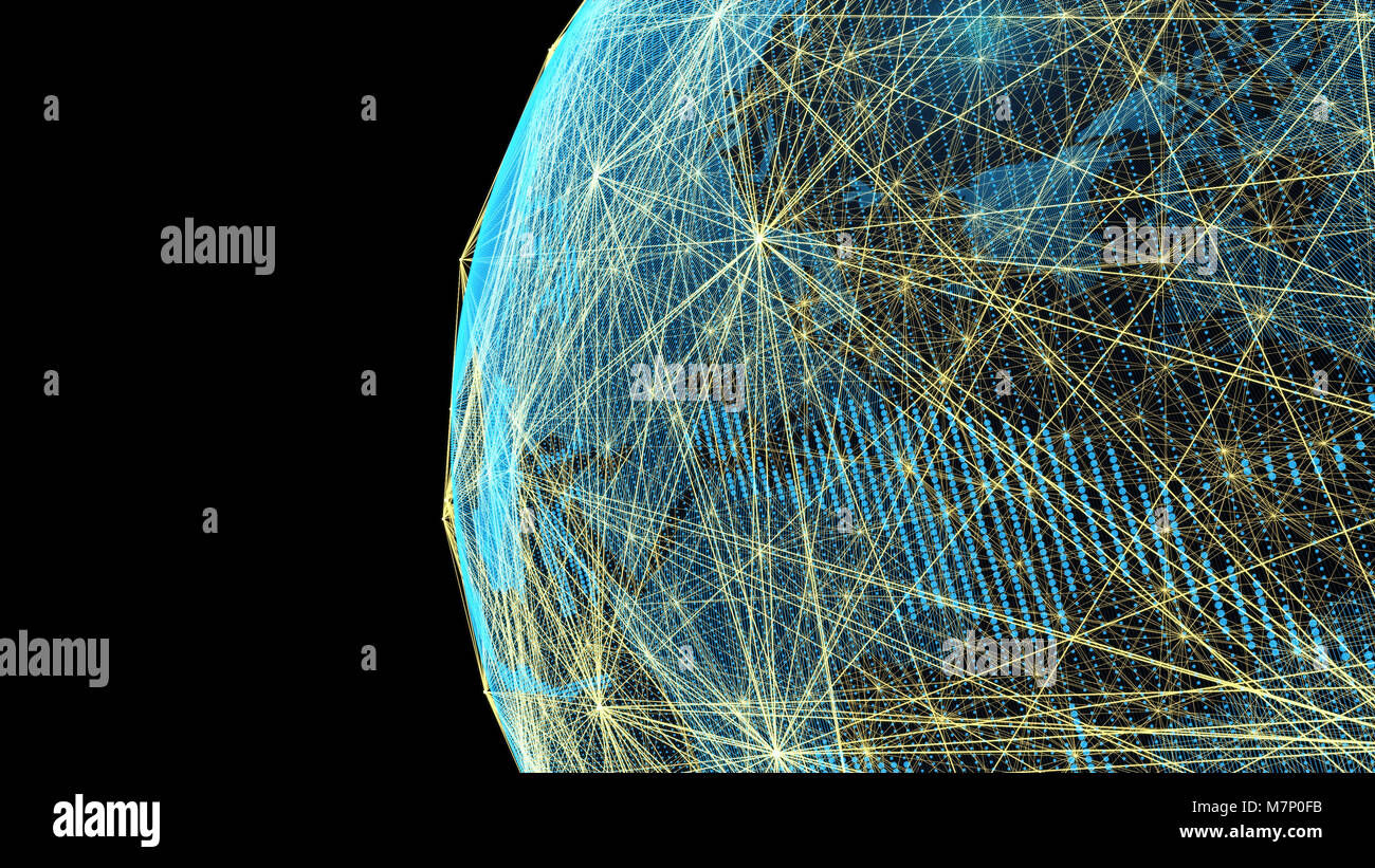 Global Internet Technology Connection, Network Connection, Programming ...