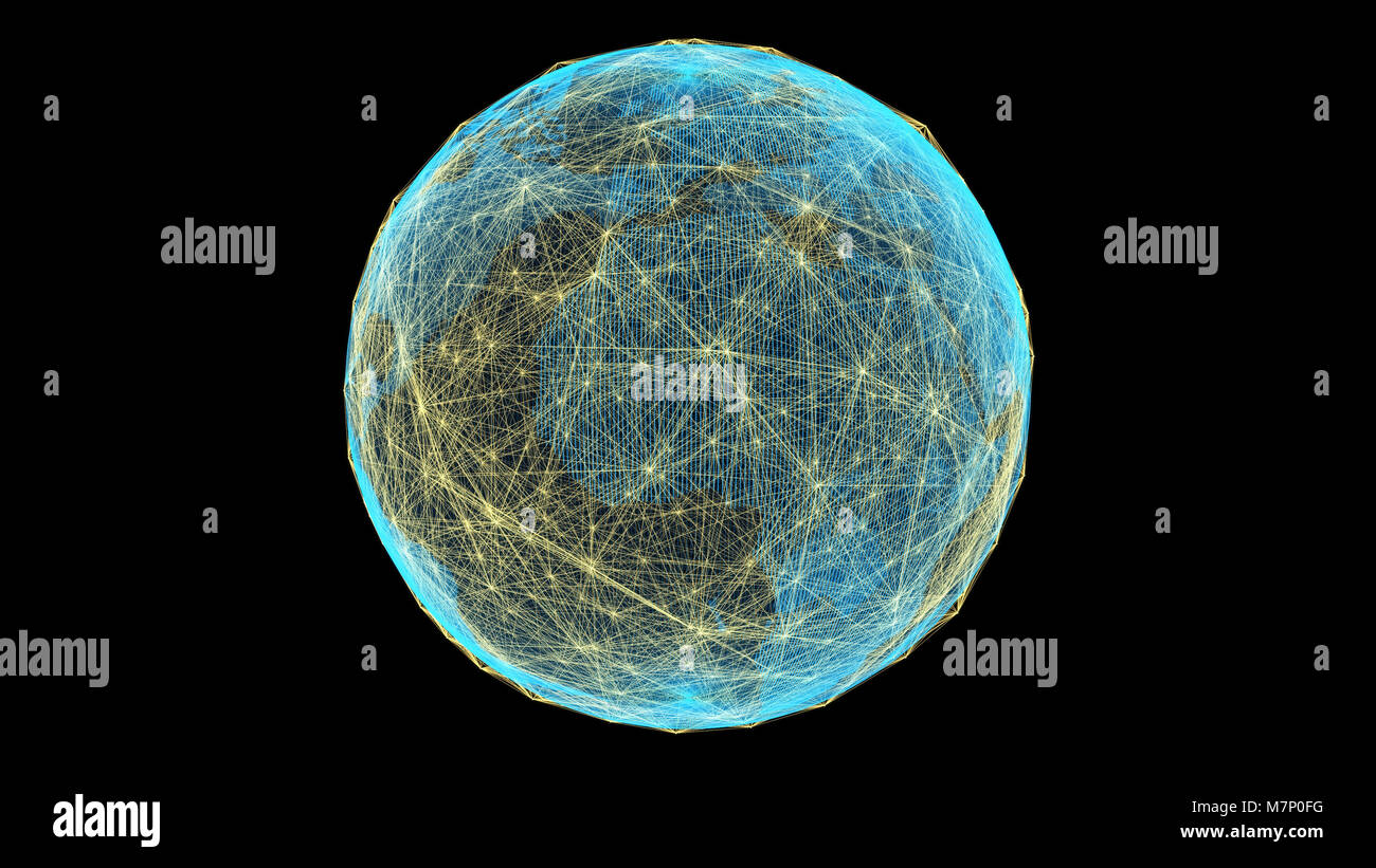 Global Internet Technology Connection, Network Connection, Programming ...