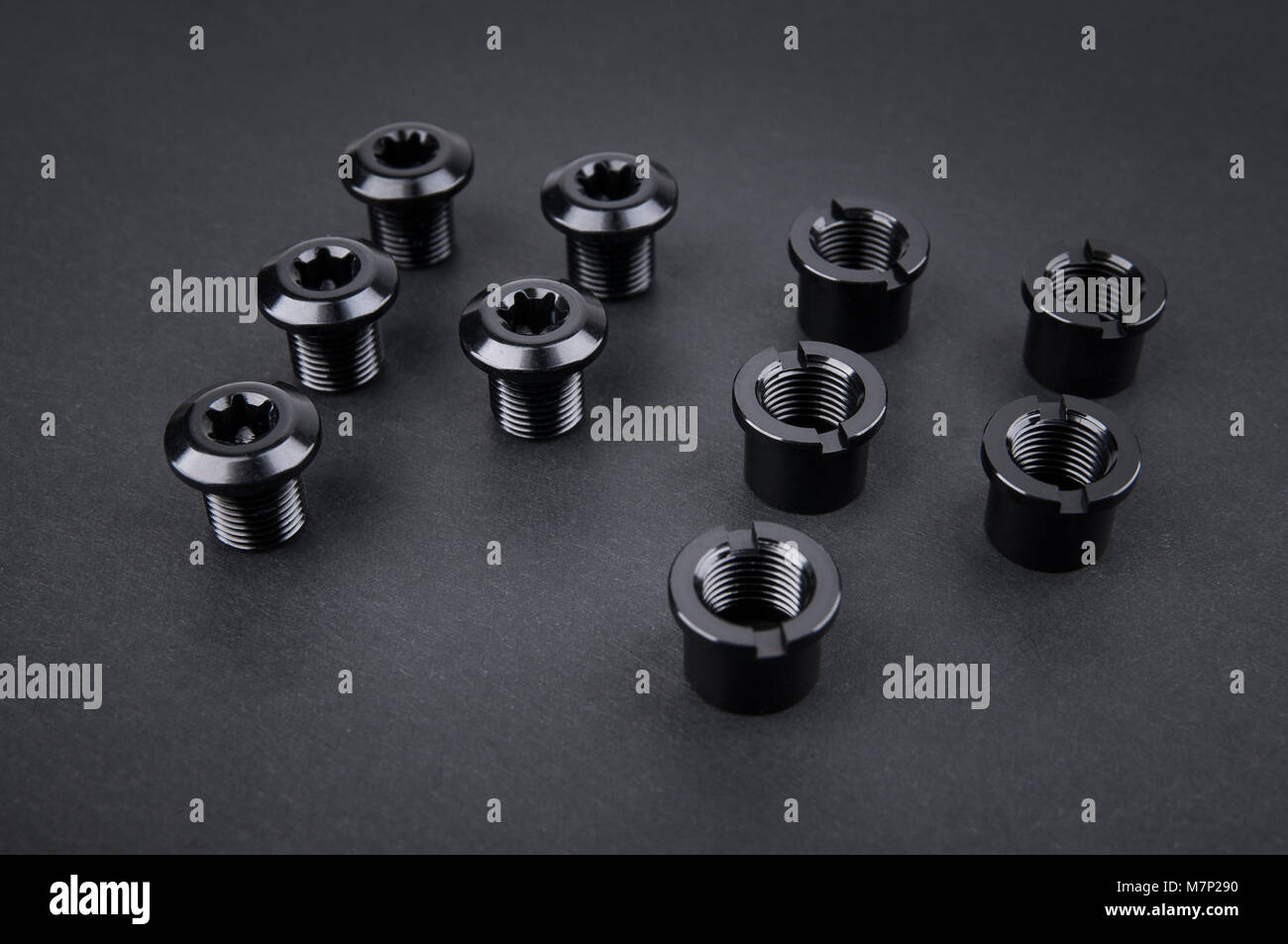 Two black metal bolts hi-res stock photography and images - Alamy