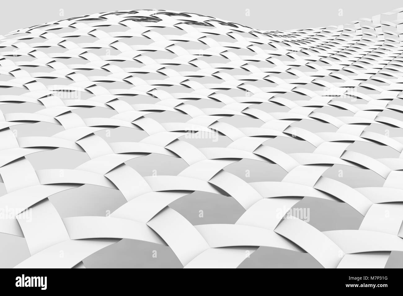 Blank Fiber background, 3d render interlaced weaving fabric, Triaxial ...