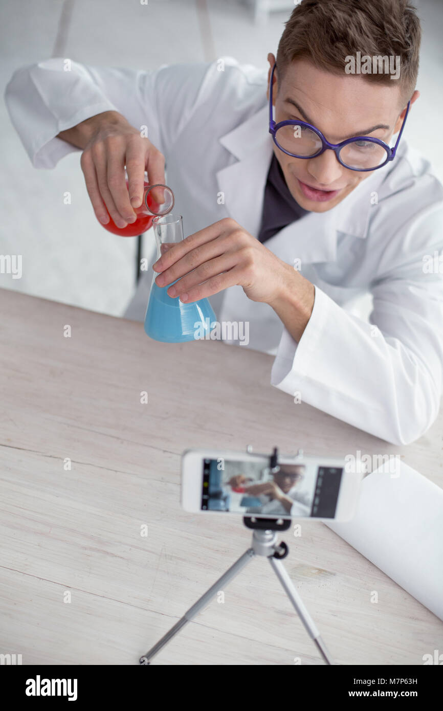 New experiment hi-res stock photography and images - Alamy