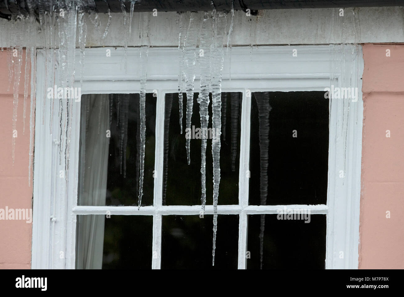 Icicle and windows hi-res stock photography and images - Alamy