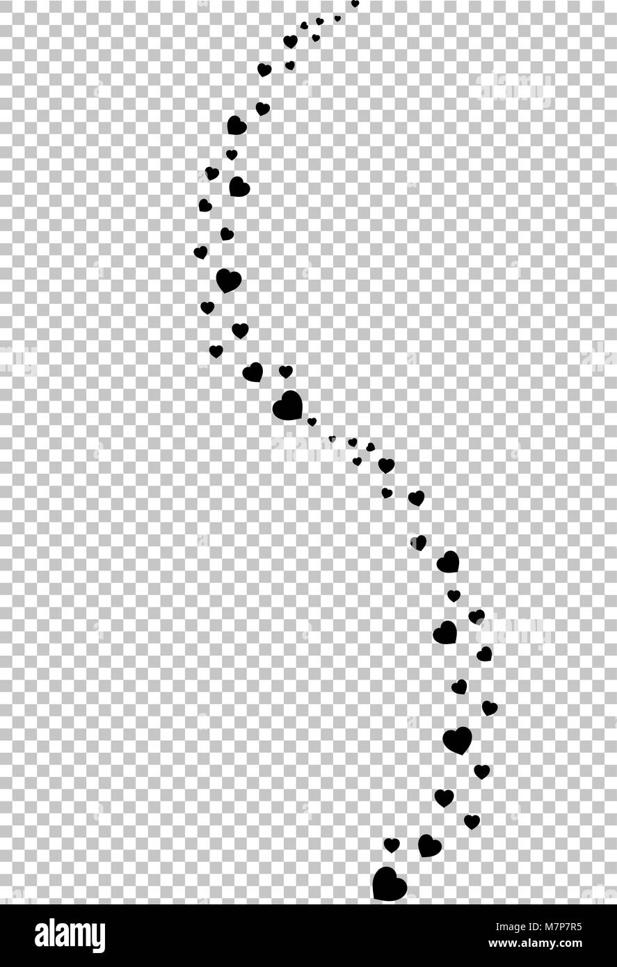 Black silhouette of romantic love wedding and valentines vector clip ...