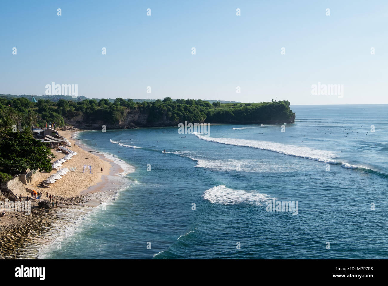 Views from the Cliffs in Balangan Beach, Bali Indonesia Stock Photo - Alamy