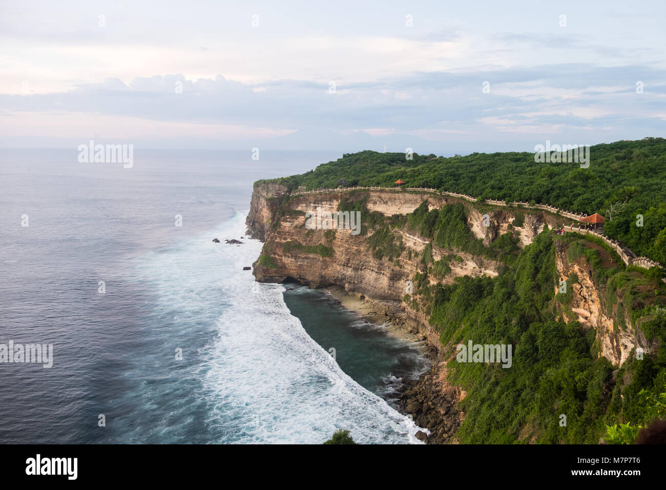 Beautiful view uluwatu rock sunset hi-res stock photography and images ...