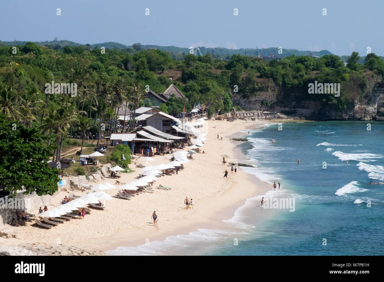 Views from the Cliffs in Balangan Beach, Bali Indonesia Stock Photo - Alamy