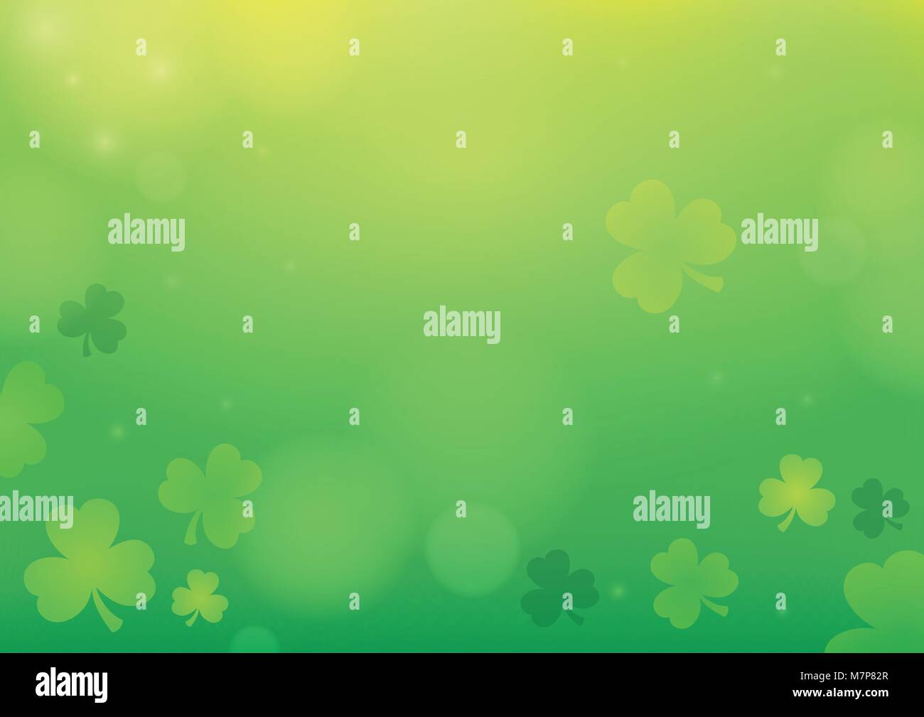 Three leaf clover abstract background 1 - eps10 vector illustration ...