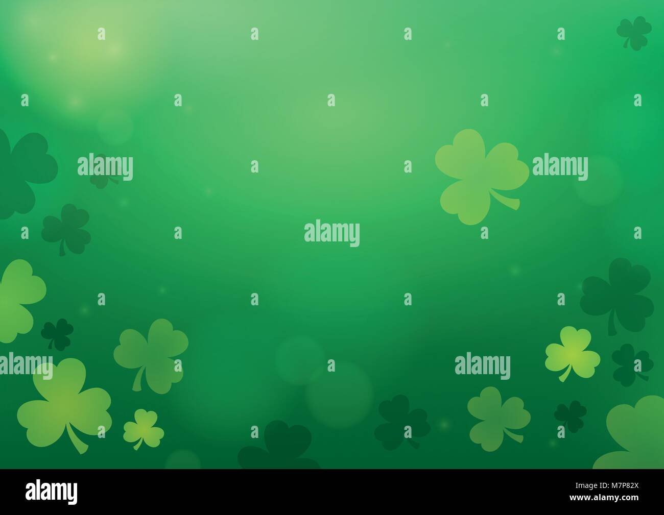 Three leaf clover abstract background 2 - eps10 vector illustration ...