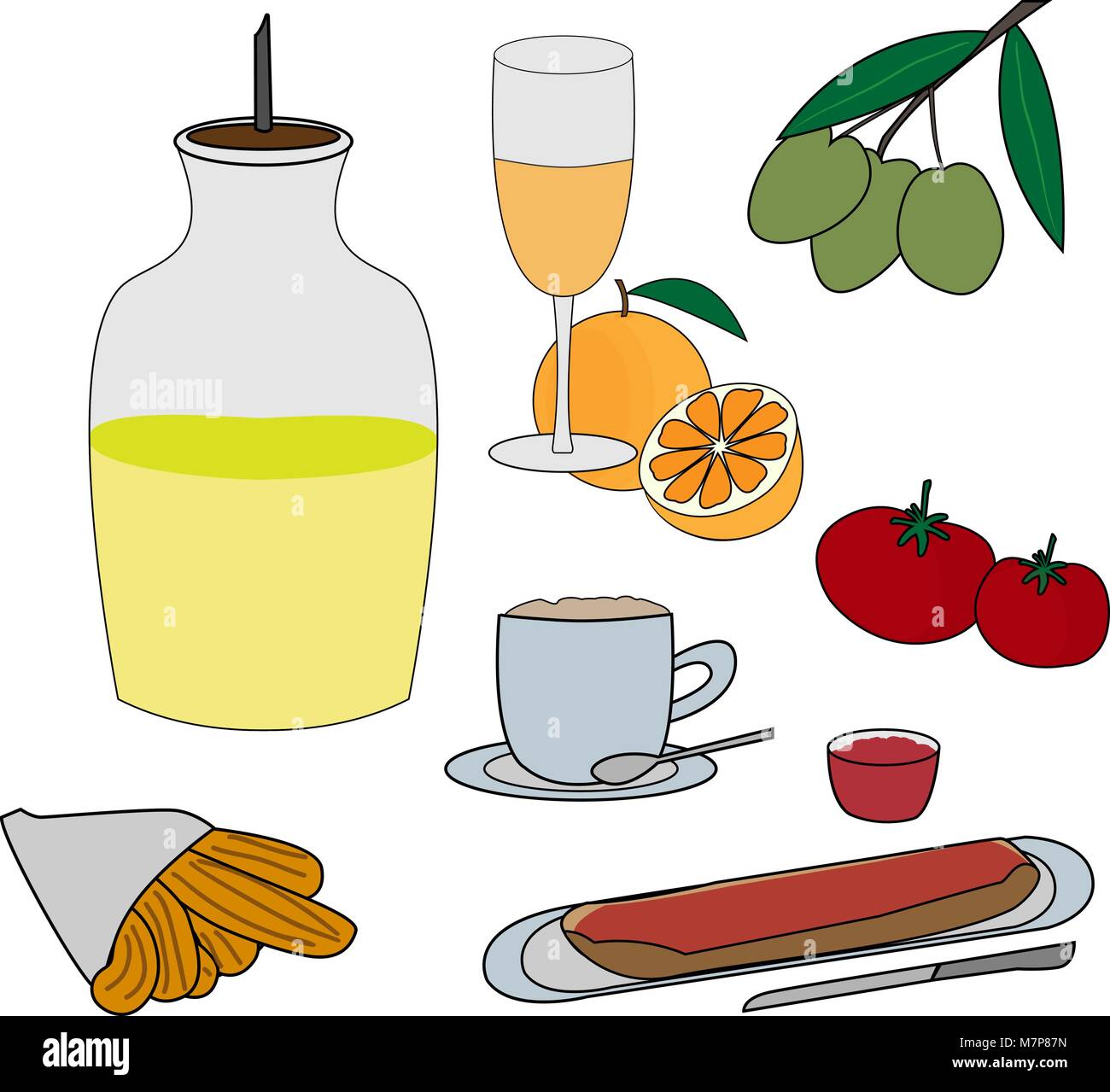 Spanish Breakfast Foods