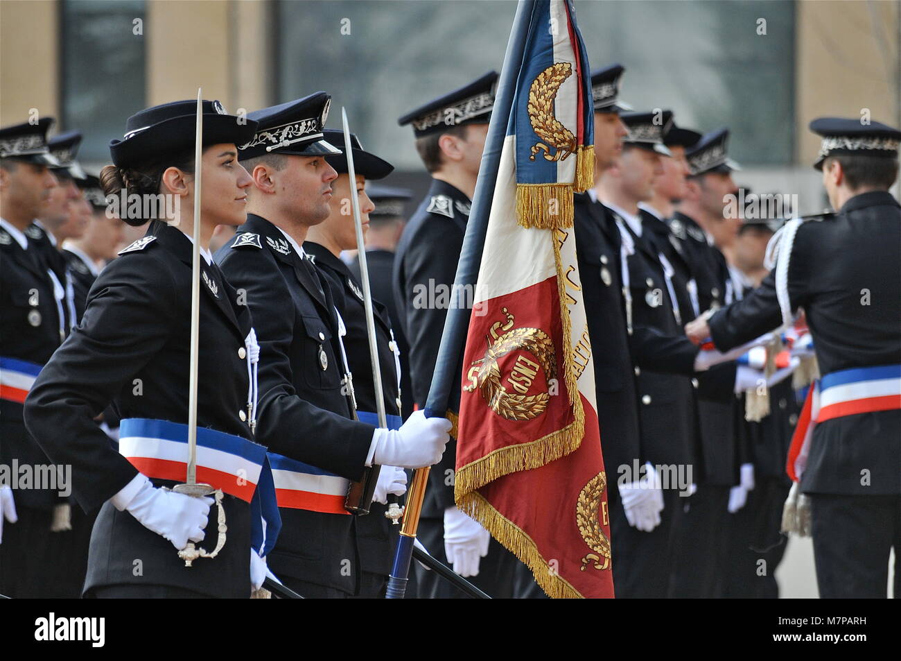 Police promotion ceremony hi-res stock photography and images - Alamy