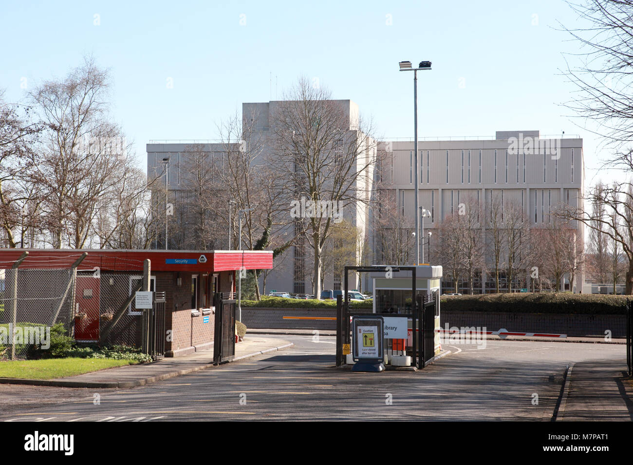 The British Library storage facility at Boston Spa, West Yorkshire ...
