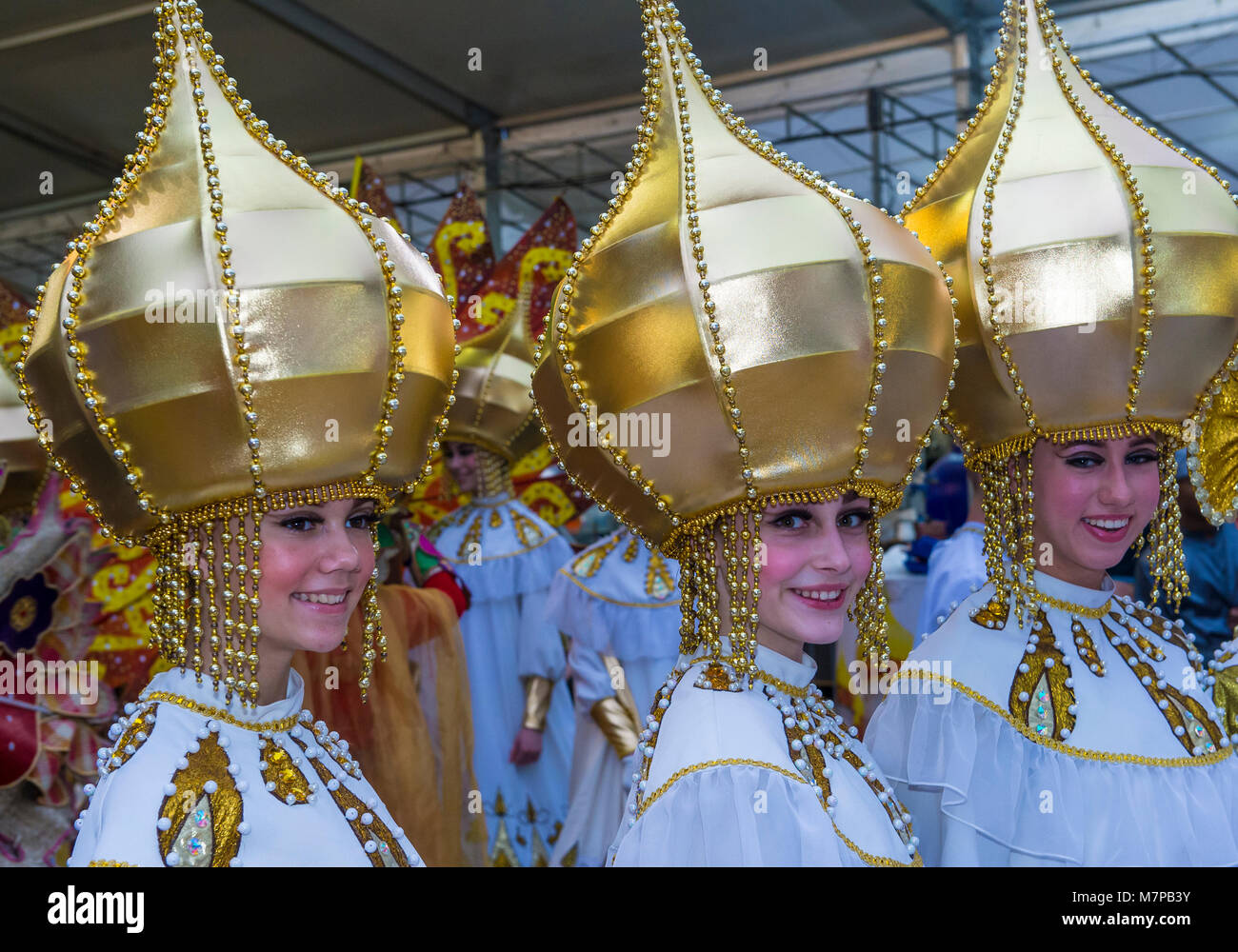 Participants in the Chingay parade in Singapore Stock Photo - Alamy