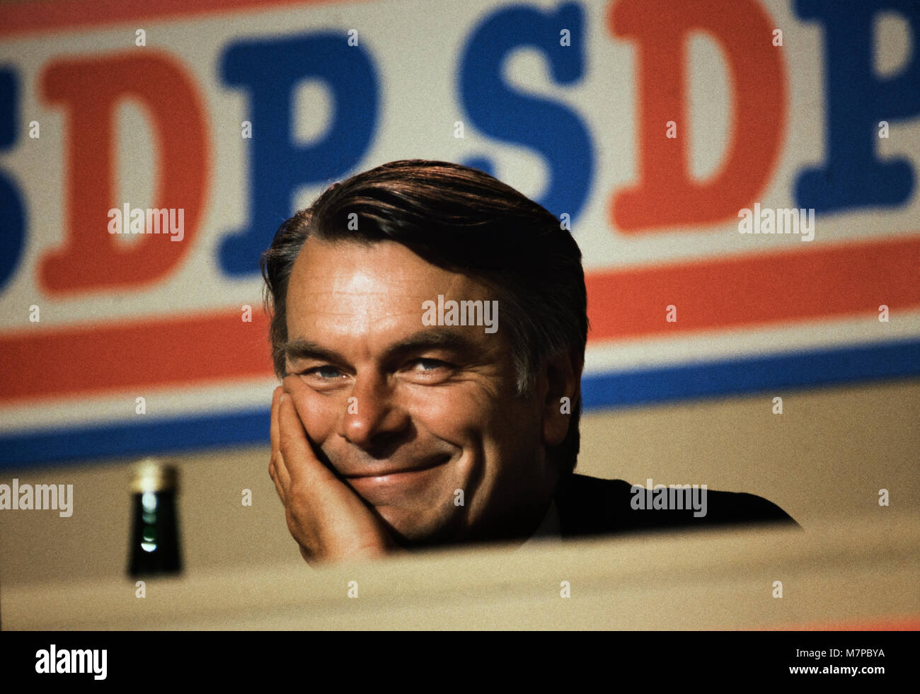 SDP Party Conference Torquay 1985 Stock Photo - Alamy