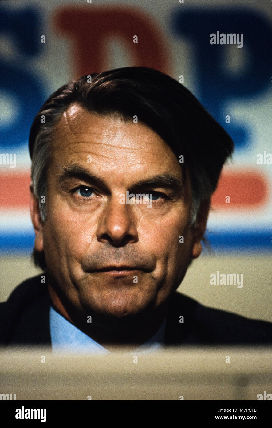 SDP Party Conference Torquay 1985 Stock Photo - Alamy
