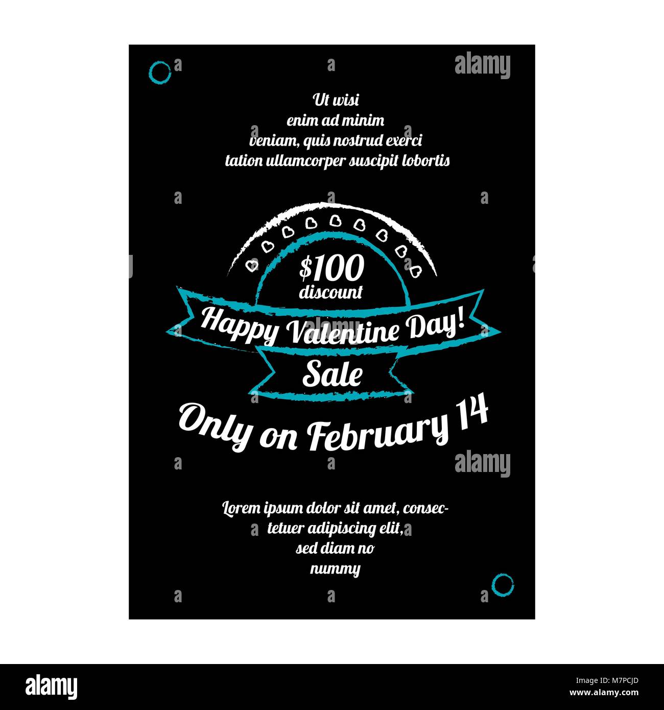 Happy Valentine Day banner Stock Vector Image & Art - Alamy