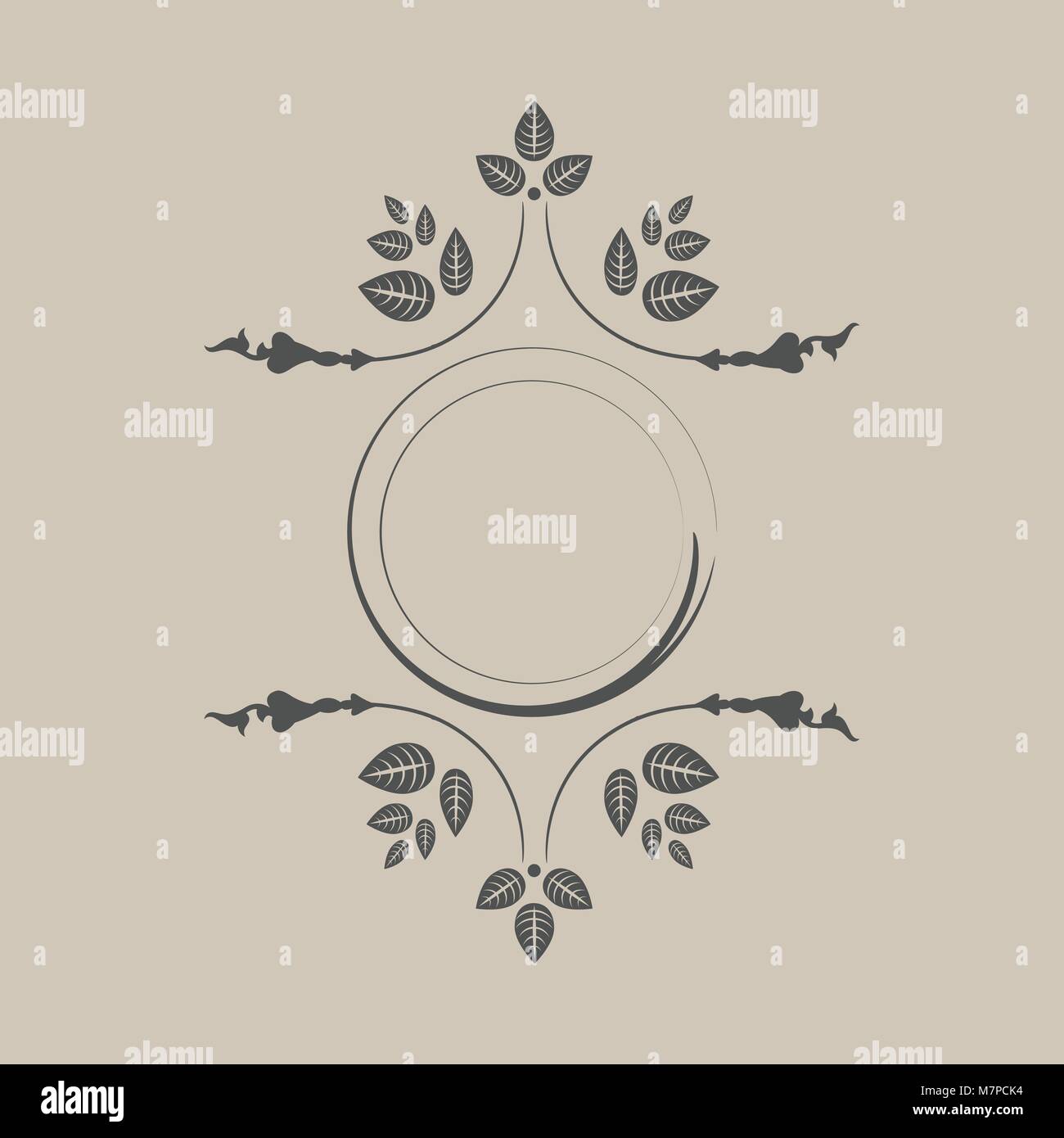 Vintage vector vignette Stock Vector Image & Art - Alamy