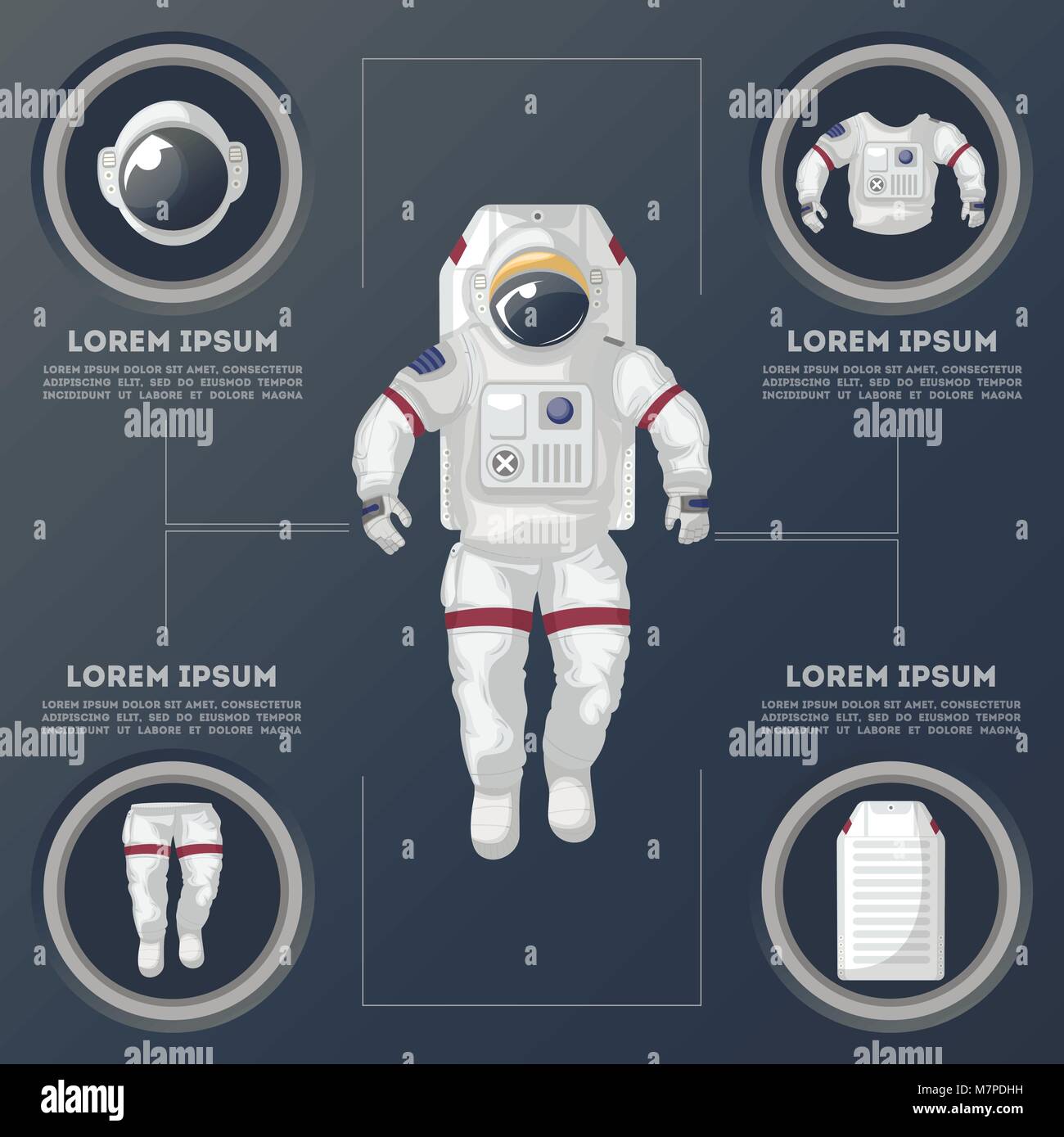 Spacesuit Stock Vector Images - Alamy